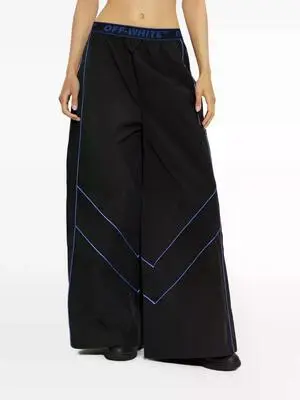 Off-White Piped-trim Logo-waistband Track Pants