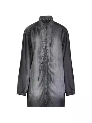 DIESEL® Scarf-collar Dégradé Shirt