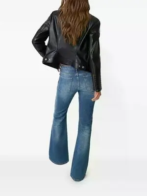 Guess Zip-up Panelled Jacket - Brown