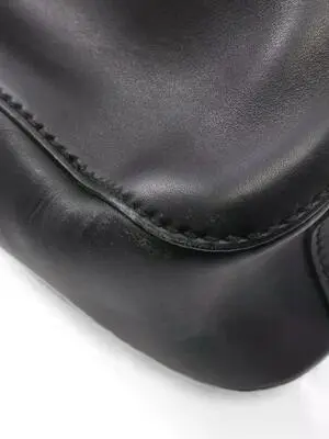 Gucci 2000s Pouch Leather Tote Bag
