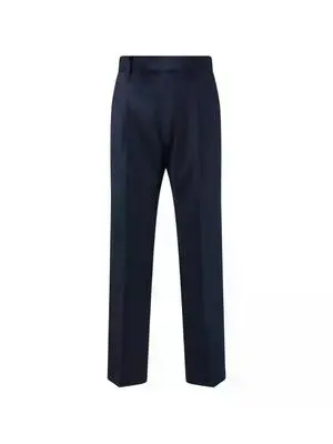 GERMANO 1952 Tailored Pressed Crease Trousers - Blue