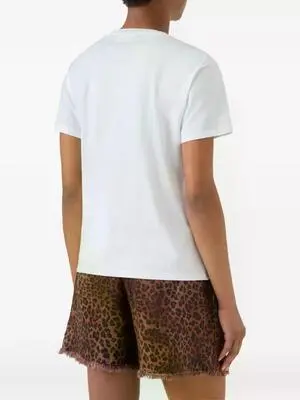 MC2 SAINT BARTH Emilie Rhinestone Embellished T-shirt