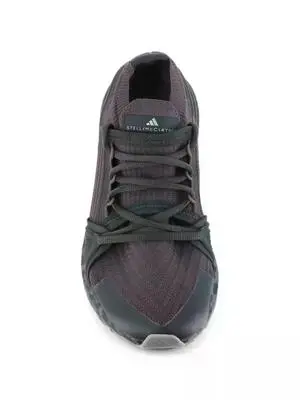 Adidas By Stella McCartney Ultraboost 20 Leopard-print Knit Sneakers - Purple
