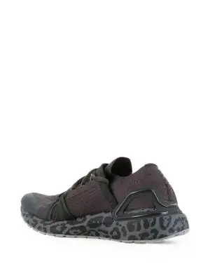 Adidas By Stella McCartney Ultraboost 20 Leopard-print Knit Sneakers - Purple