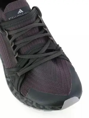 Adidas By Stella McCartney Ultraboost 20 Leopard-print Knit Sneakers - Purple