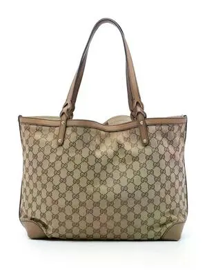 Gucci Gg Canvas Craft Tote Bag