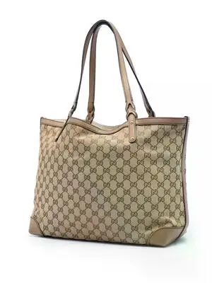 Gucci Gg Canvas Craft Tote Bag