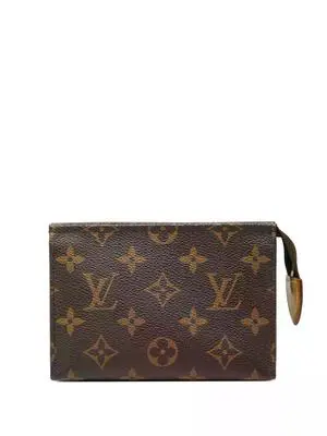 LOUIS VUITTON 2011 Monogram Toiletry 15 Pouch - Brown