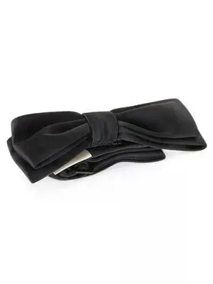 LARDINI Satin Bow Tie