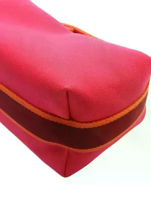 Hermès Toile Bride A Brac Case Vanity Bag - Pink