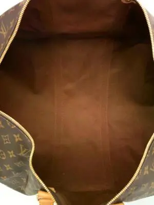 LOUIS VUITTON 2001 Monogram Keepall 55 Travel Bag