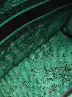 Dior Medium Embroidered Canvas Book Tote Bag - Green