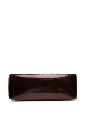 LOUIS VUITTON Monogram Vernis Wilshire Pm Handbag - Purple