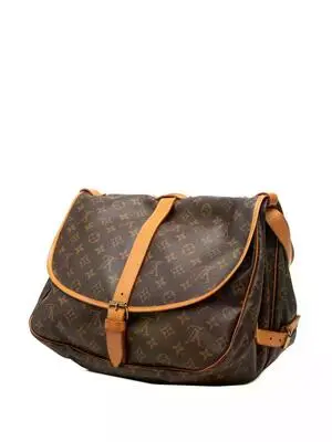 LOUIS VUITTON Monogram Saumur 35 Crossbody Bag