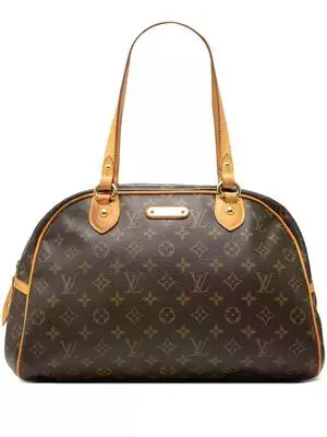 LOUIS VUITTON 2007 Monogram Montorgueil Gm Shoulder Bag - Brown