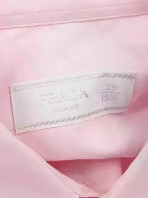 Prada Logo-embroidered Pocket Shirt