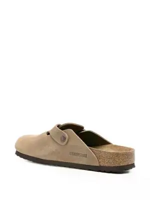 BIRKENSTOCK Boston Buckle-fastening Clogs - Neutrals
