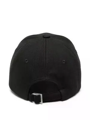 Jacquemus Logo Plaque Baseball Cap - Black