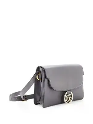Gucci Gg Ring Leather Small Shoulder Bag