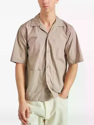 Aspesi Patch-pocket Spread-collar Shirt