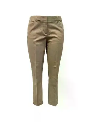 Theory Cropped Trousers - Neutrals