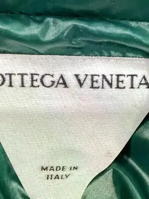 Bottega Veneta Padded Quilted Hooded Zip Up Coat