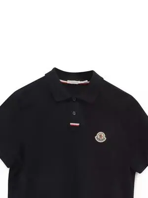 Moncler Logo-patch Polo Shirt