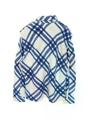 Burberry 2010s Check Shirt Jacket