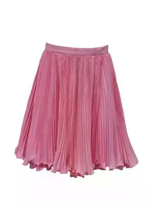 Balmain Pleated Ruffled Mini Skirt