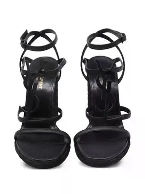 Saint Laurent Cassandra Wedge Sandals