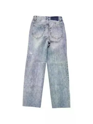 Ksubi Brooklyn Raw-cut Trousers - Blue