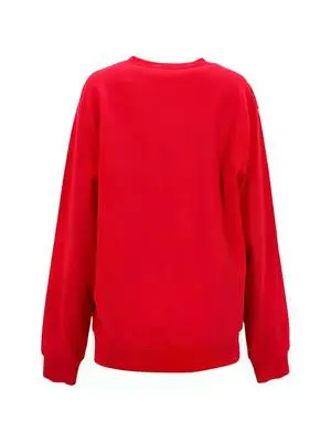 Supreme X Lacoste Live Cotton Embroidered Logo Crew Neck Sweater