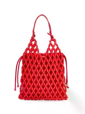 Staud Karla Tote Bag - Red