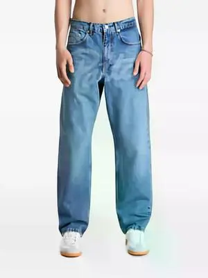 PATTA Laserprint Whiskers Jeans - Blue