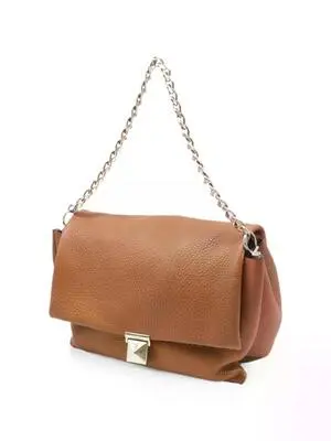 Valentino Garavani Rockstud Chain Shoulder Bag - Brown