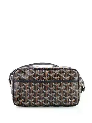 Goyard Cap Vert Bag Coated Canvas Crossbody Bag - Black