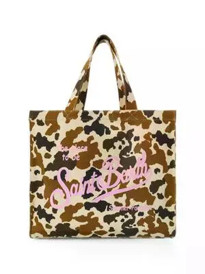 MC2 SAINT BARTH Essential Cow-print Tote Bag