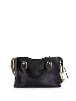 Balenciaga City Classic Metallic Edge Leather Mini Satchel