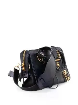 Balenciaga City Classic Metallic Edge Leather Mini Satchel