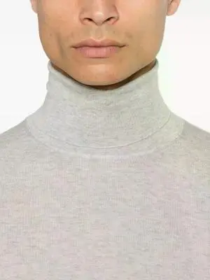 Canali Roll-neck Wool Sweater