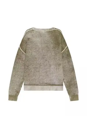 AMISH SUPPLIES Logo-print Drop-shoulder Sweater