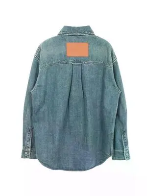 JIL SANDER 2010s Oversized Denim Shirt
