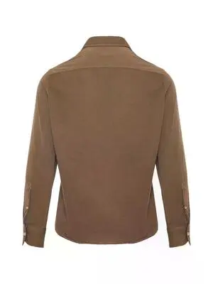 SONRISA Point-collar Long-sleeve Shirt