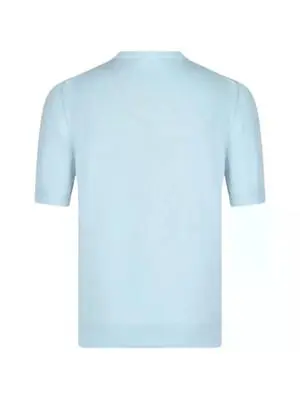 GRAN SASSO Short Sleeve Crew Neck Sweater