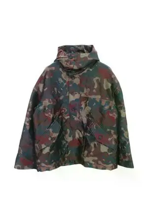 Dior 2010s Peter Doig Hooded Jacket - Blue