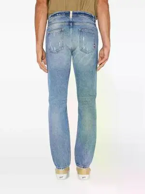 AMISH SUPPLIES Whiskered Skinny-fit Jeans
