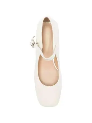 LINDA BAUMANN Mary Jane Block Heel Pumps