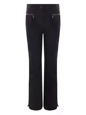 Moncler Logo-appliqué Ski Trousers - Black