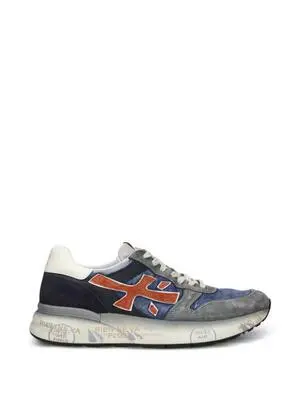 Premiata Mick Logo-patch Sneakers - Grey