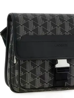 Lacoste The Blend Monogram-pattern Messenger Bag